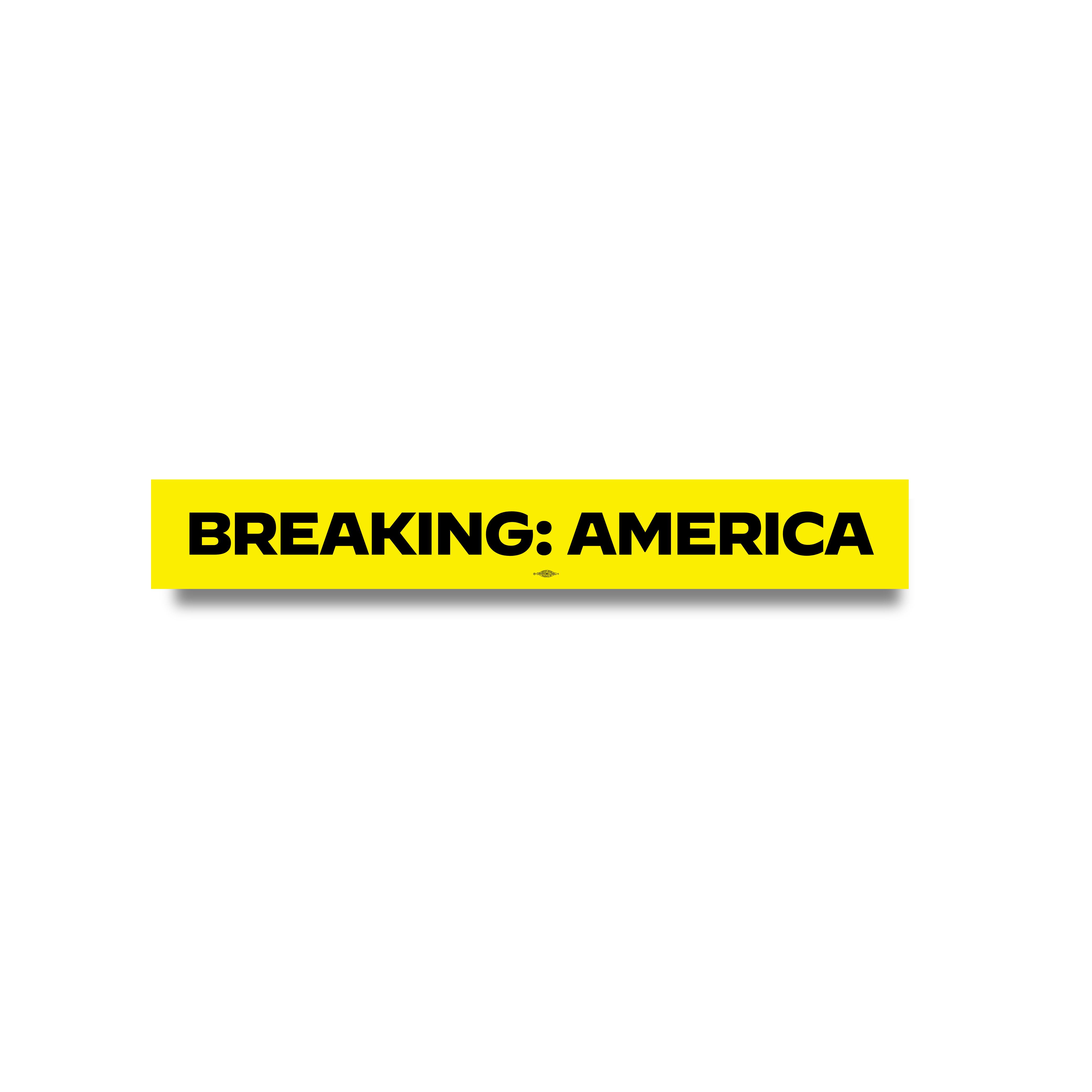 BREAKING: America Sticker – Courier Newsroom